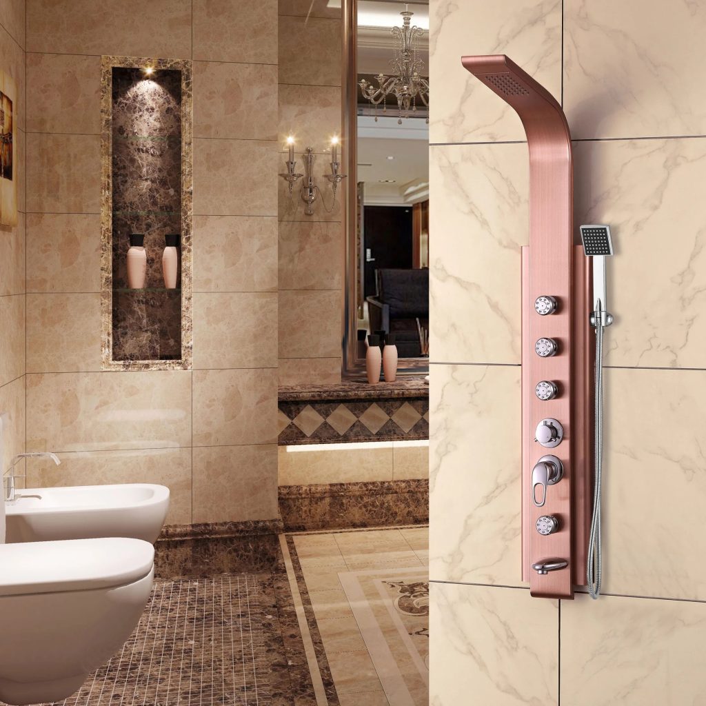 Wholesale waterfall design shower panels